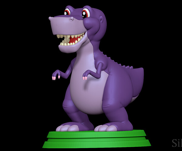 ArtStation - Chomper - The Land Before Time 3D print model | Resources