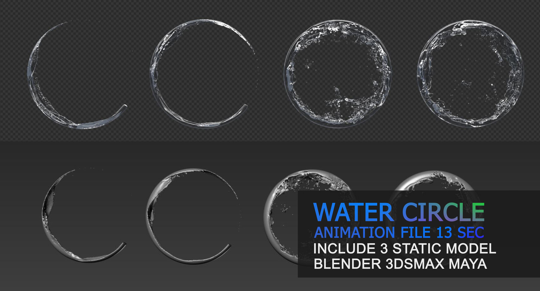 ArtStation - Water Splash Circle Animation | Resources