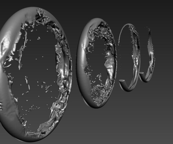 ArtStation - Water Splash Circle Animation | Resources