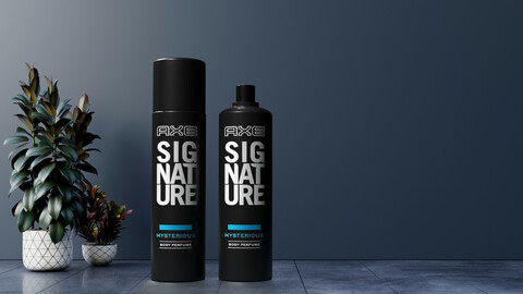 ArtStation - Axe Perfume Bottle Mockup | Resources