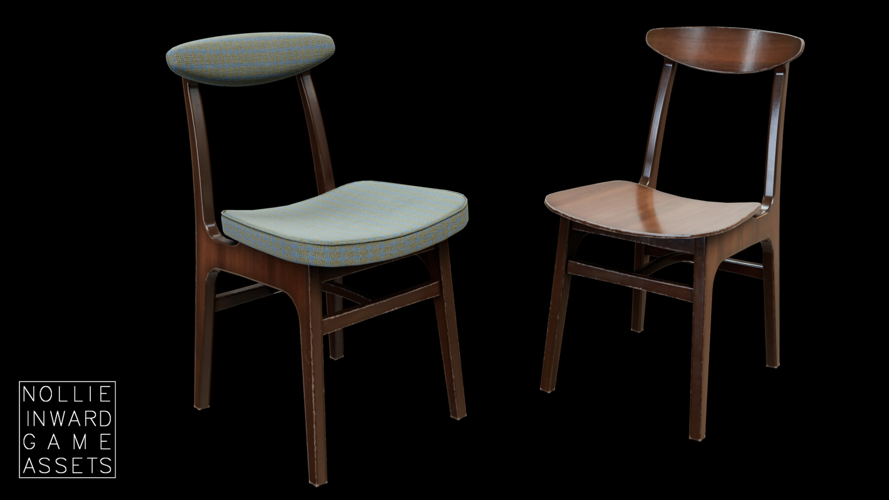 ArtStation - Soviet Chair Variant 1 Light | Game Assets