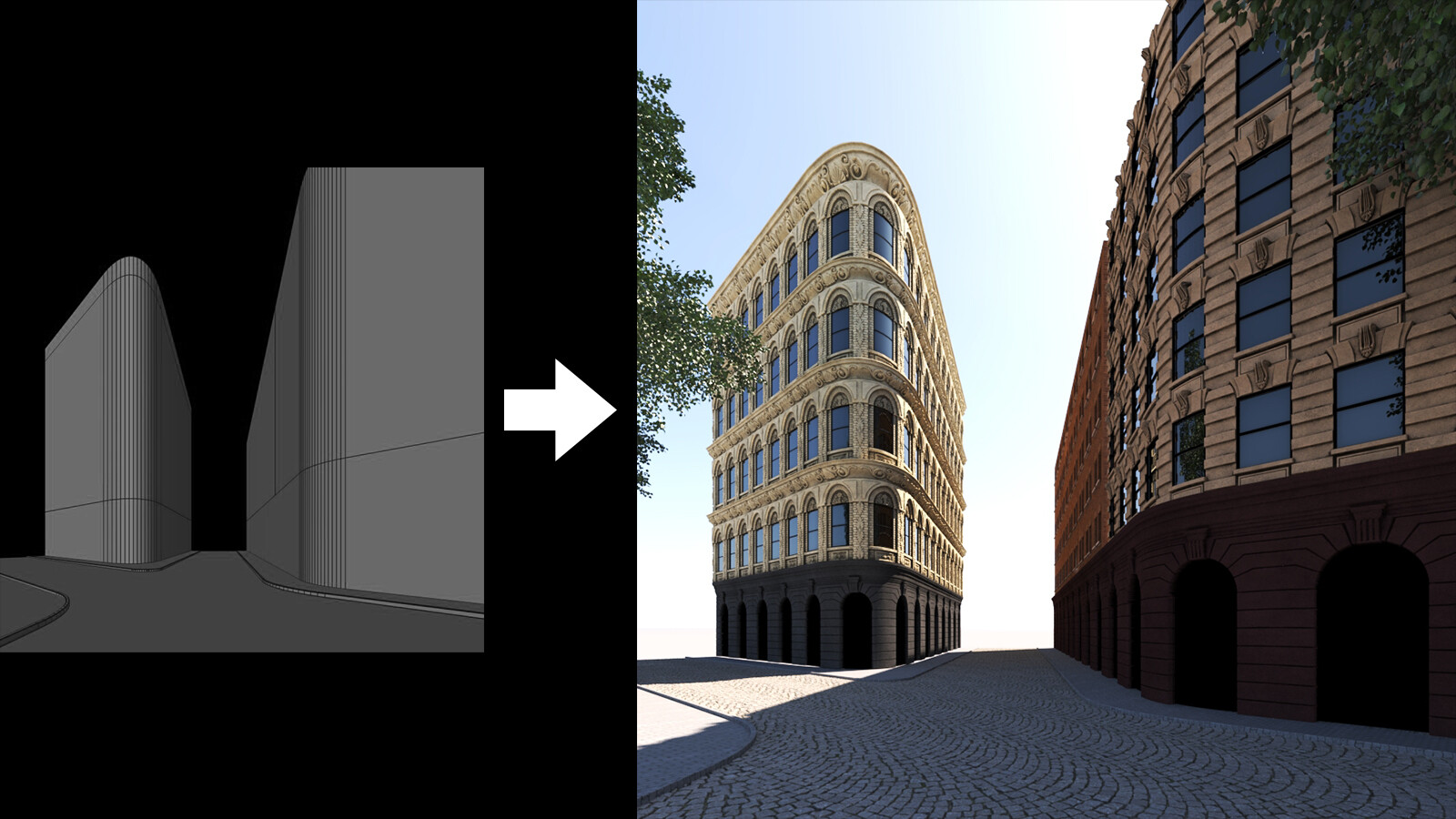 ArtStation - Facade and building PBR material bundle (SBSAR + 4k ...