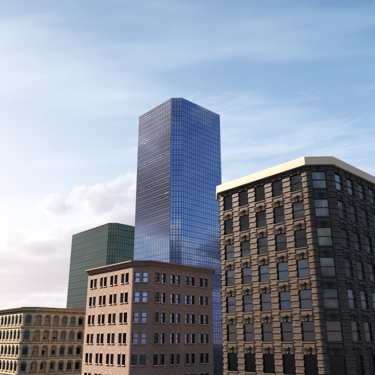 ArtStation - Facade and building PBR material bundle (SBSAR + 4k ...