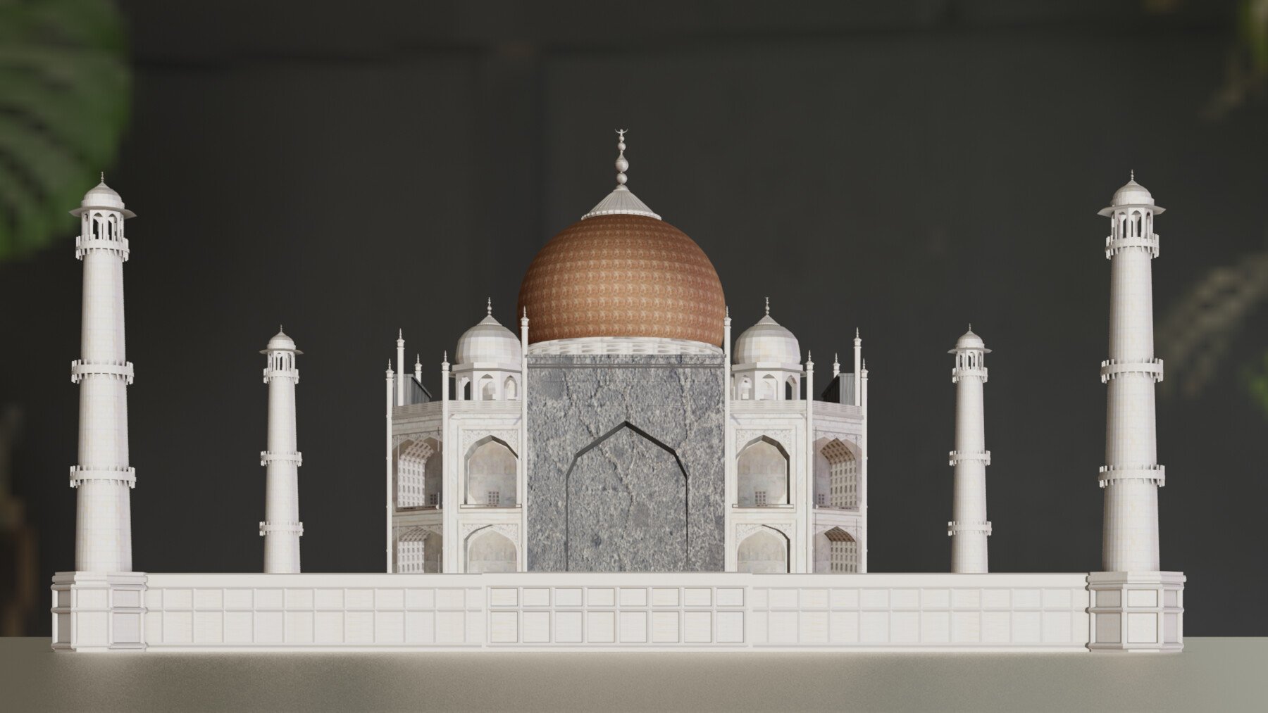 ArtStation - TAJ MAHAL GAME READY 3D MODEL | Resources