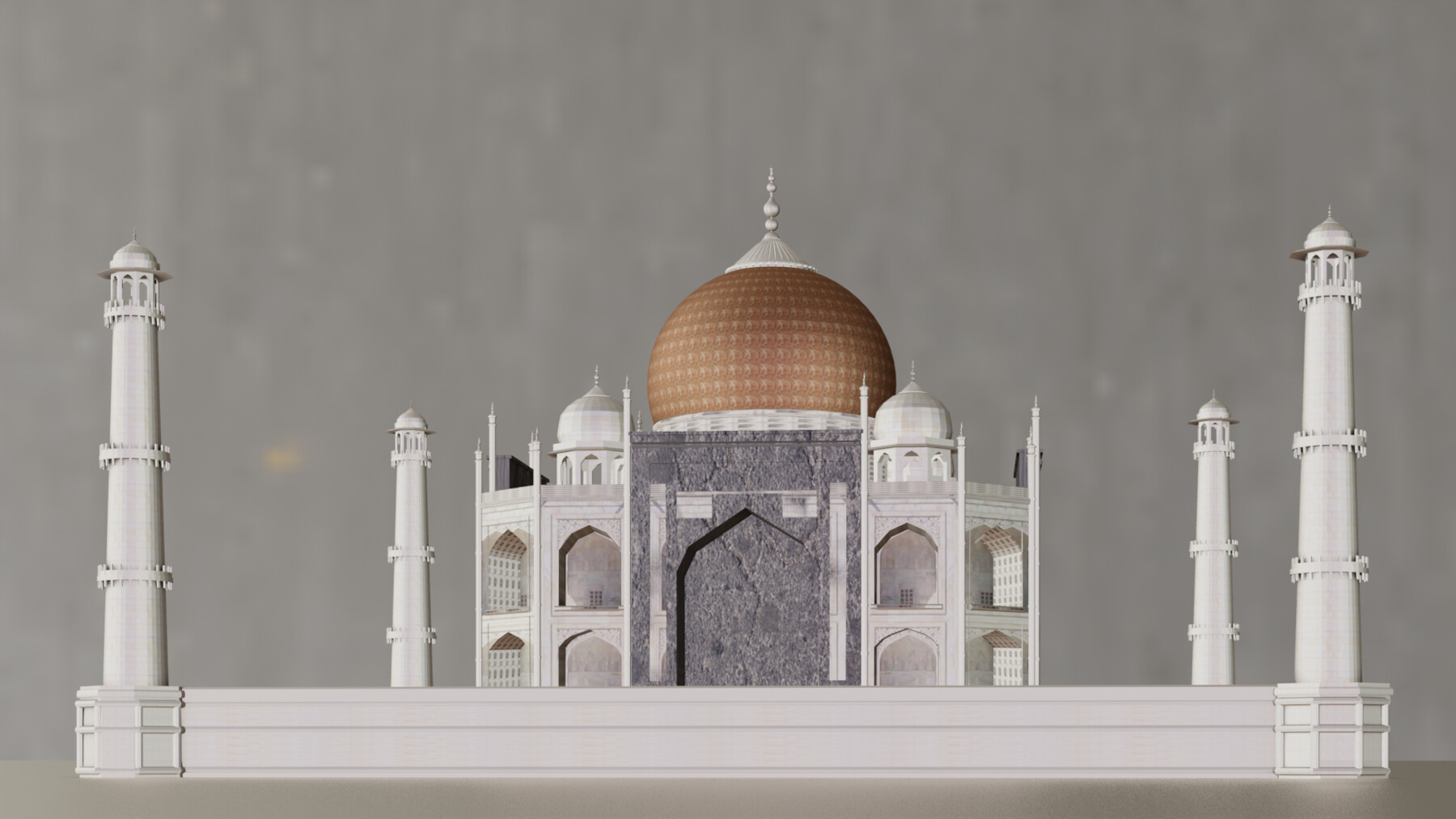 ArtStation - TAJ MAHAL GAME READY 3D MODEL | Resources