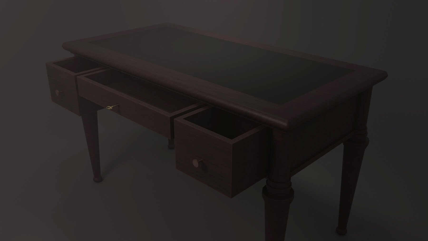ArtStation - Classic Office Desk | Game Assets