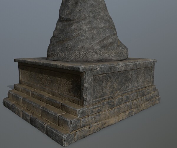 ArtStation - statue 2 | Game Assets