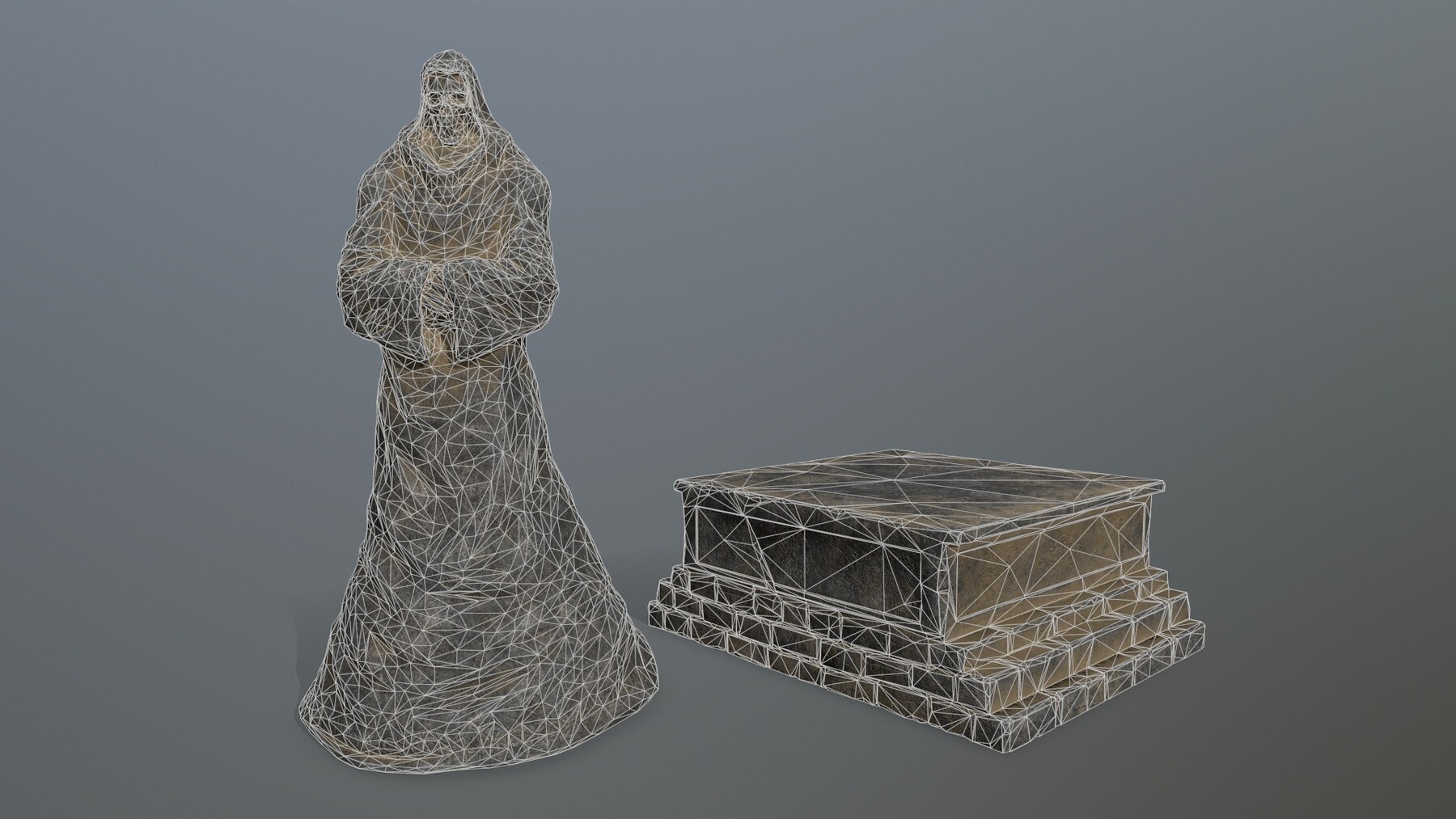 ArtStation - statue 2 | Game Assets