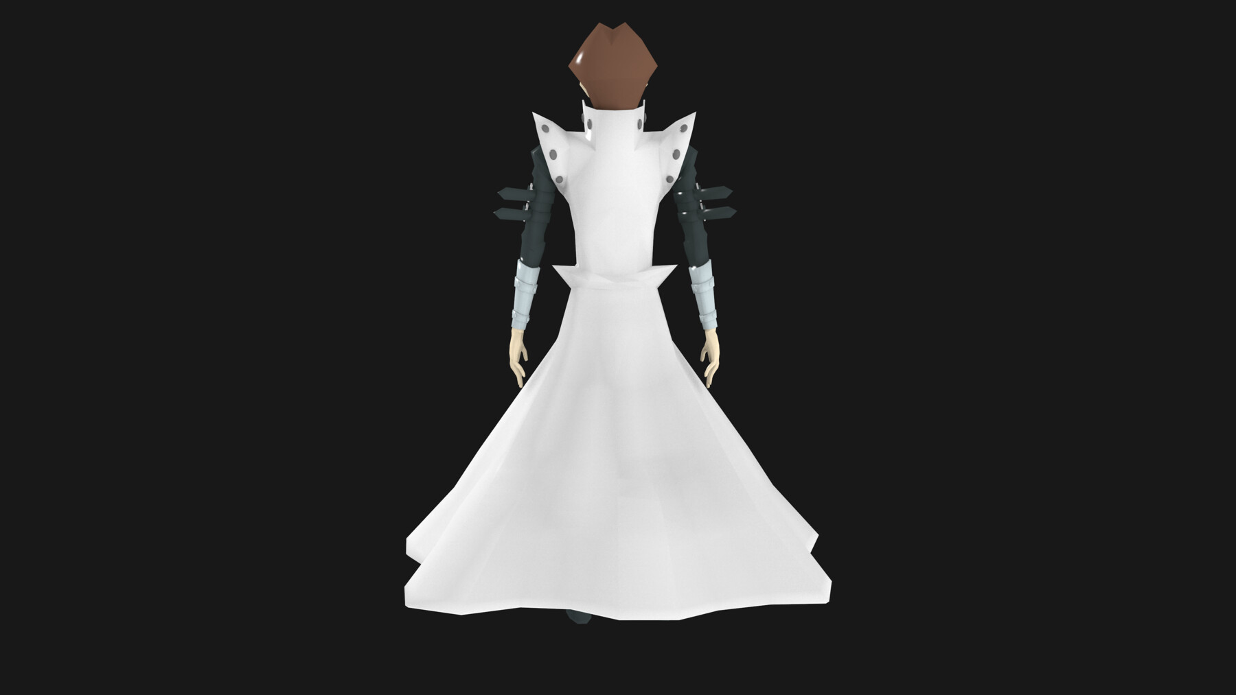 Artstation Seto Kaiba Yugioh Anime Lowpoly 3d Model Game Assets