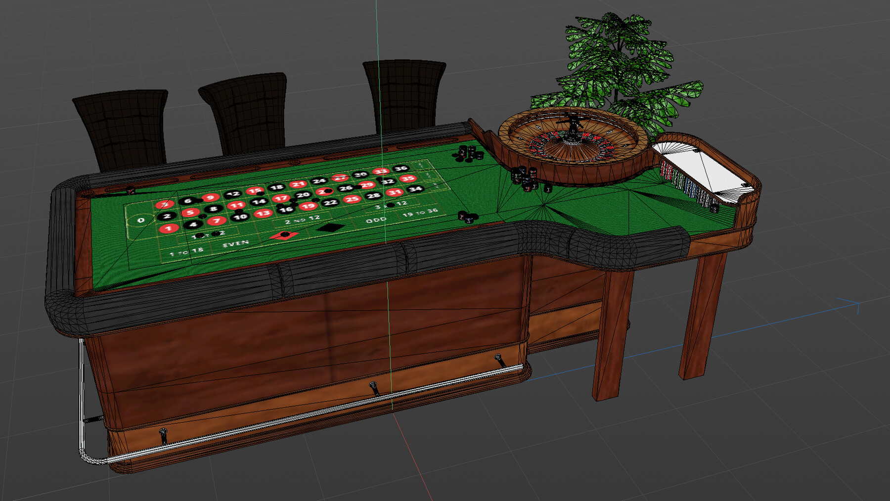ArtStation - Casino Roulette Table | Resources