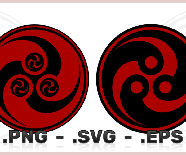 ArtStation - Vector Design Of Tomoe Symbol | Artworks