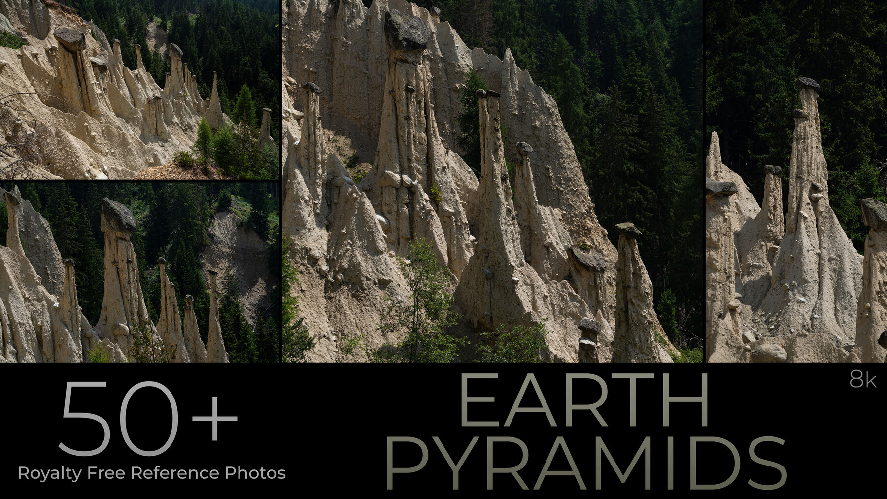 ArtStation - Earth Pyramids - Reference Pack | Resources