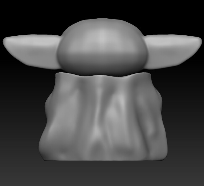 ArtStation - STL Baby Yoda 3D Printing | Resources ArtStation - STL Baby Yoda 3D Printing | Resources