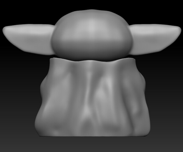 ArtStation - STL Baby Yoda 3D Printing | Resources