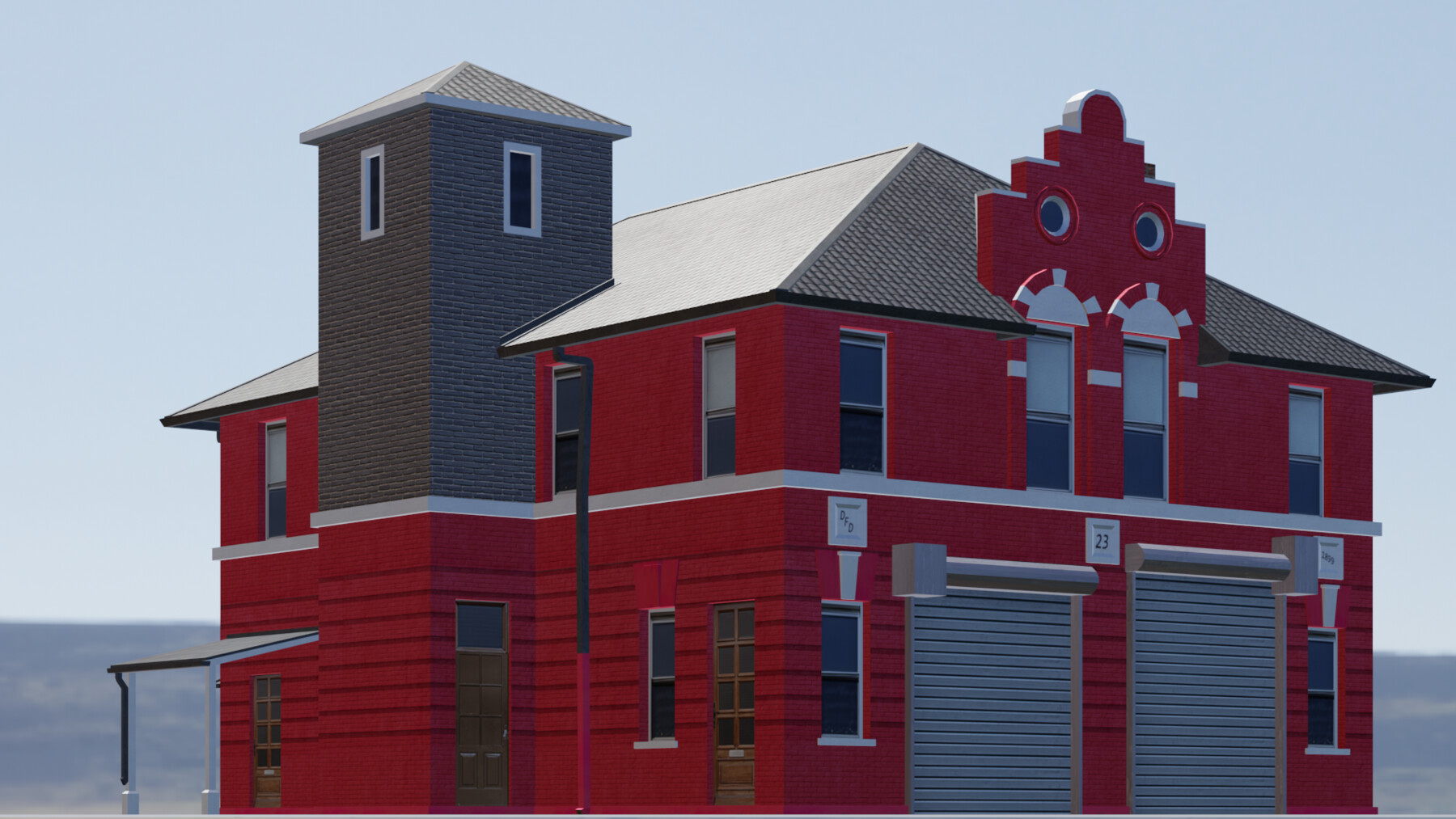 ArtStation - BUILDING GAME READY LOW POLY | Game Assets