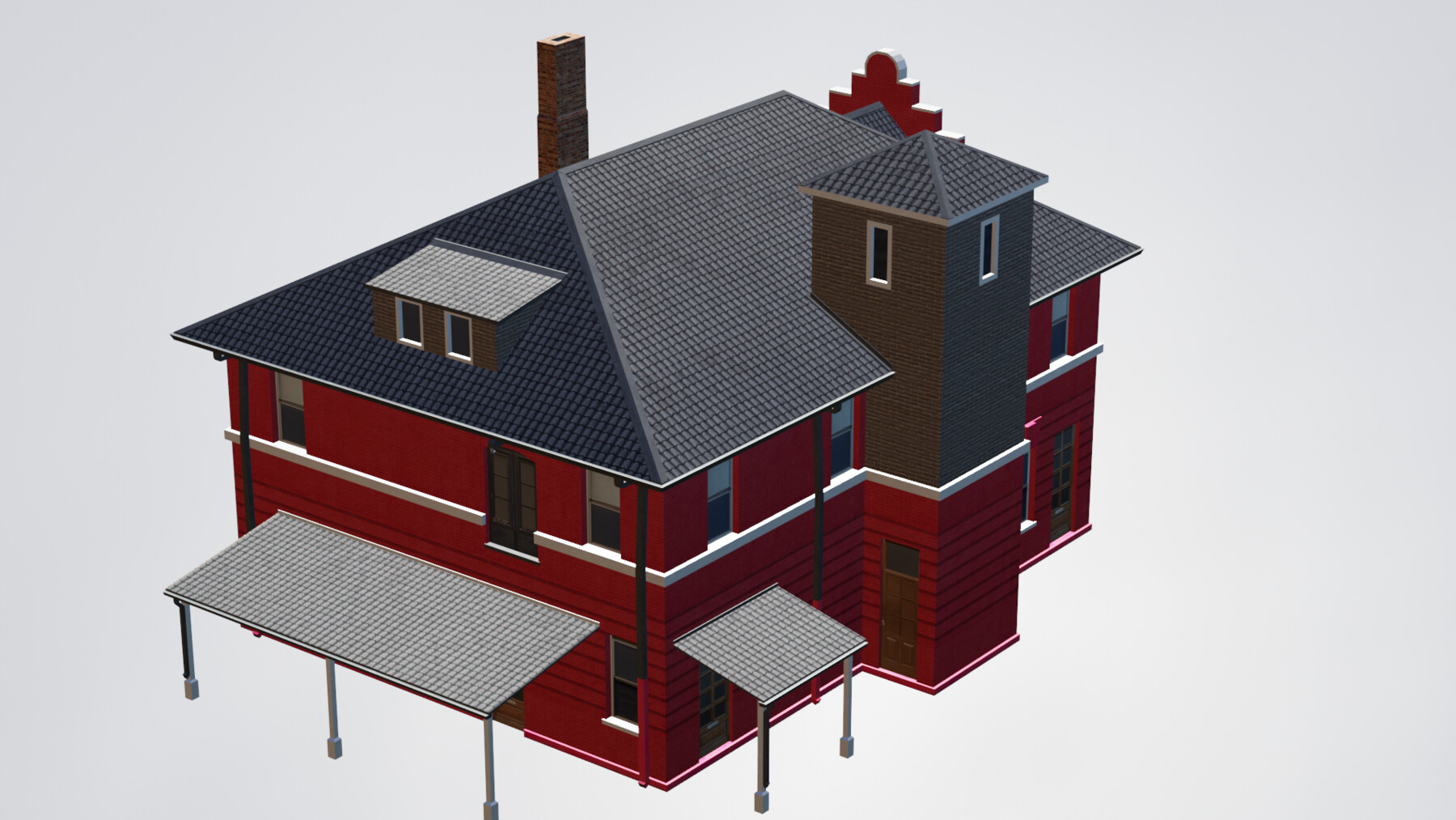 ArtStation - BUILDING GAME READY LOW POLY | Game Assets