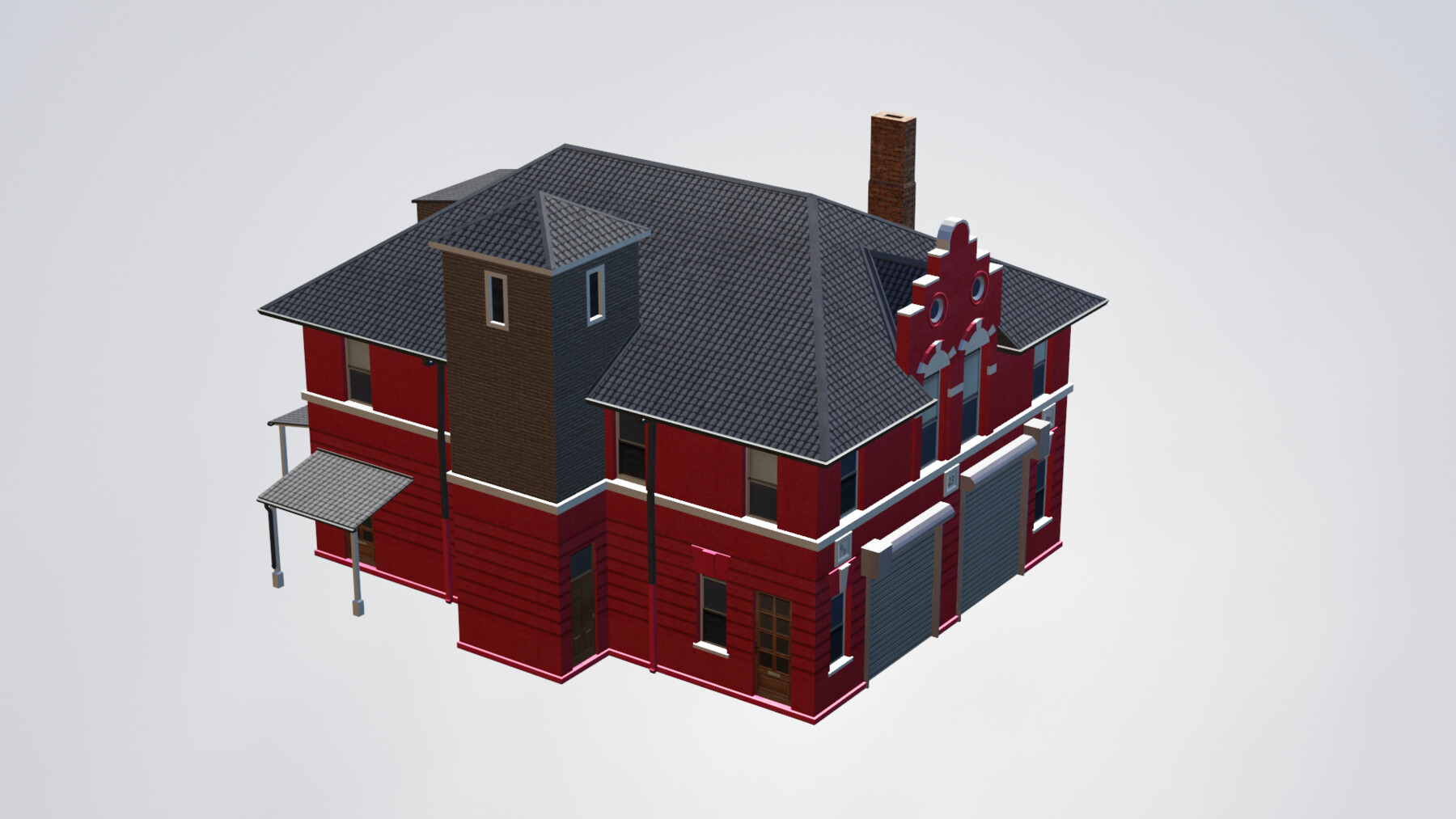 ArtStation - BUILDING GAME READY LOW POLY | Game Assets