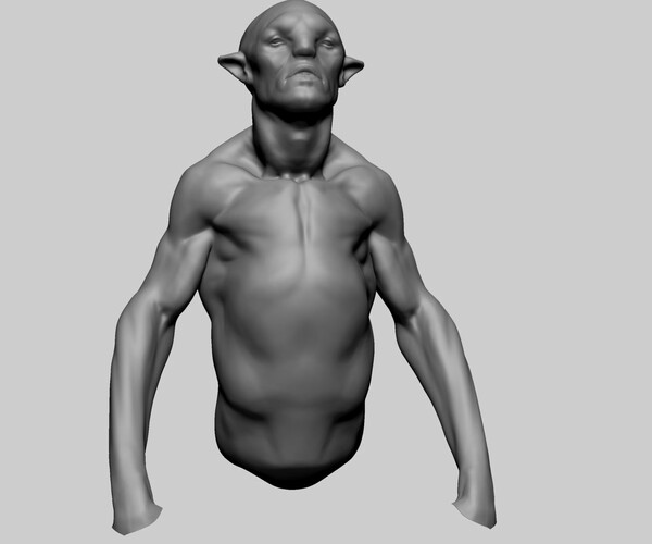 ArtStation - Creature Body A | Resources