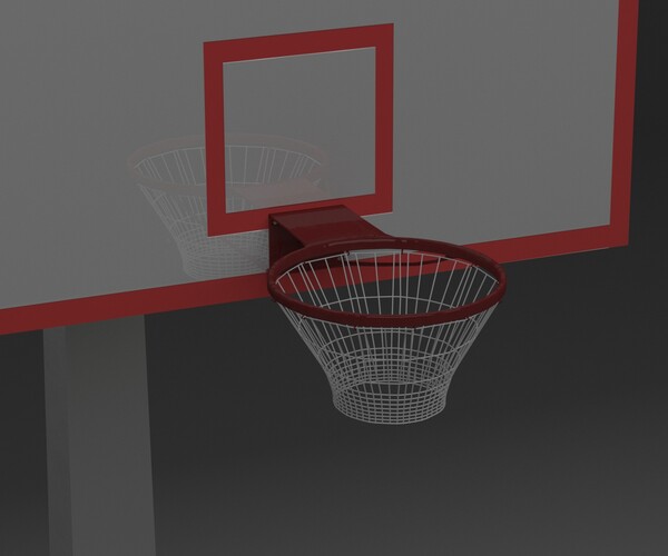 ArtStation - Basketball Ring | Game Assets
