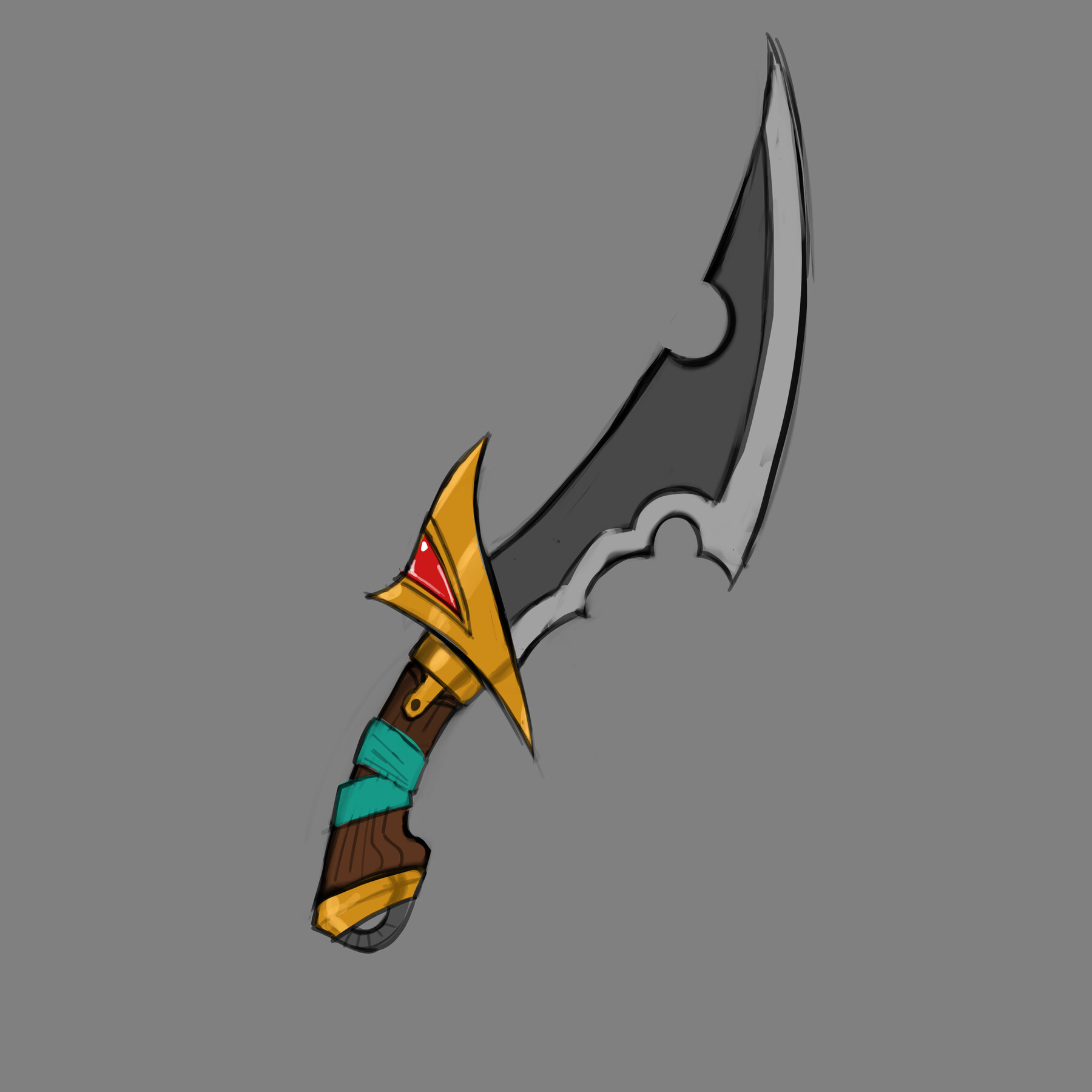 ArtStation - Stylized Dagger - Game-Ready | Game Assets