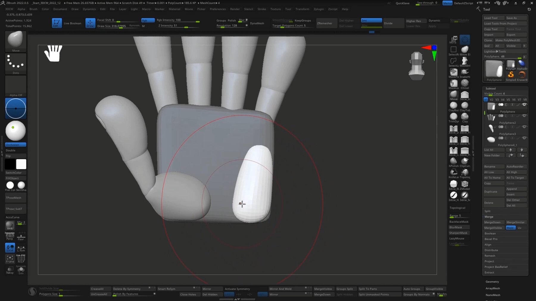 ArtStation - Cartoony Hand Blockout Tutorial | Tutorials