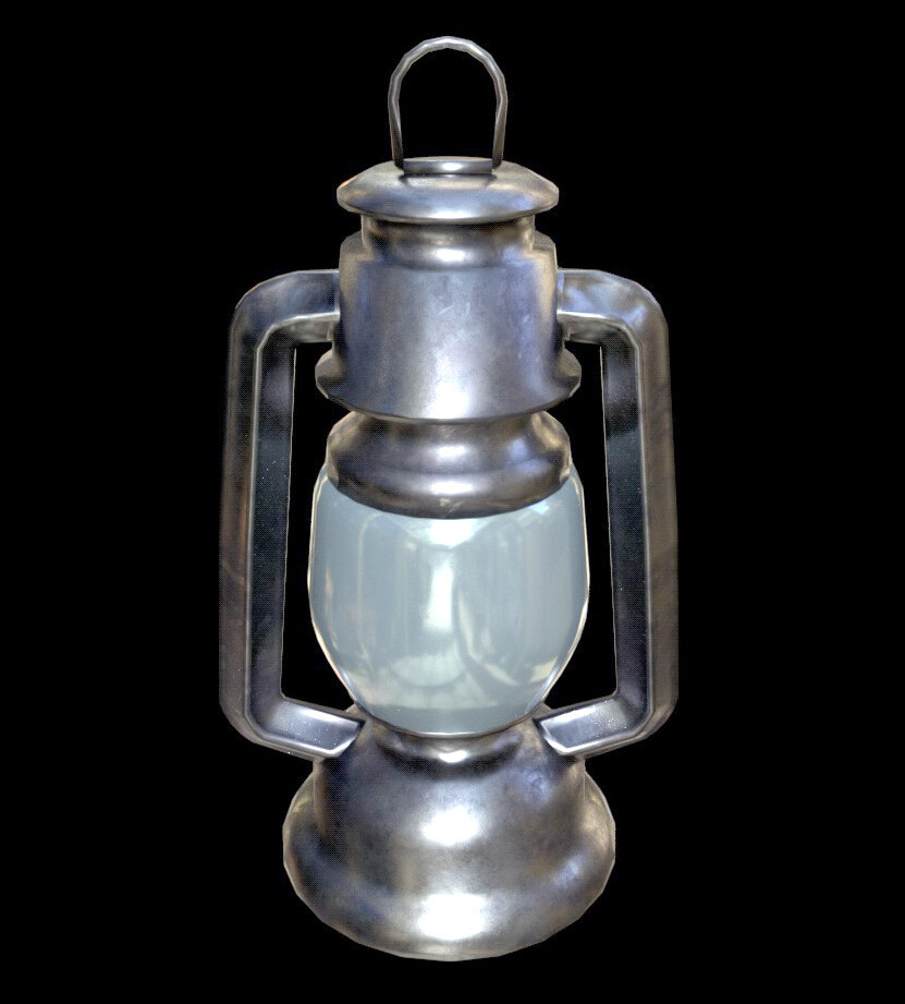 ArtStation - Mine Lantern - PBR - Textured | Game Assets