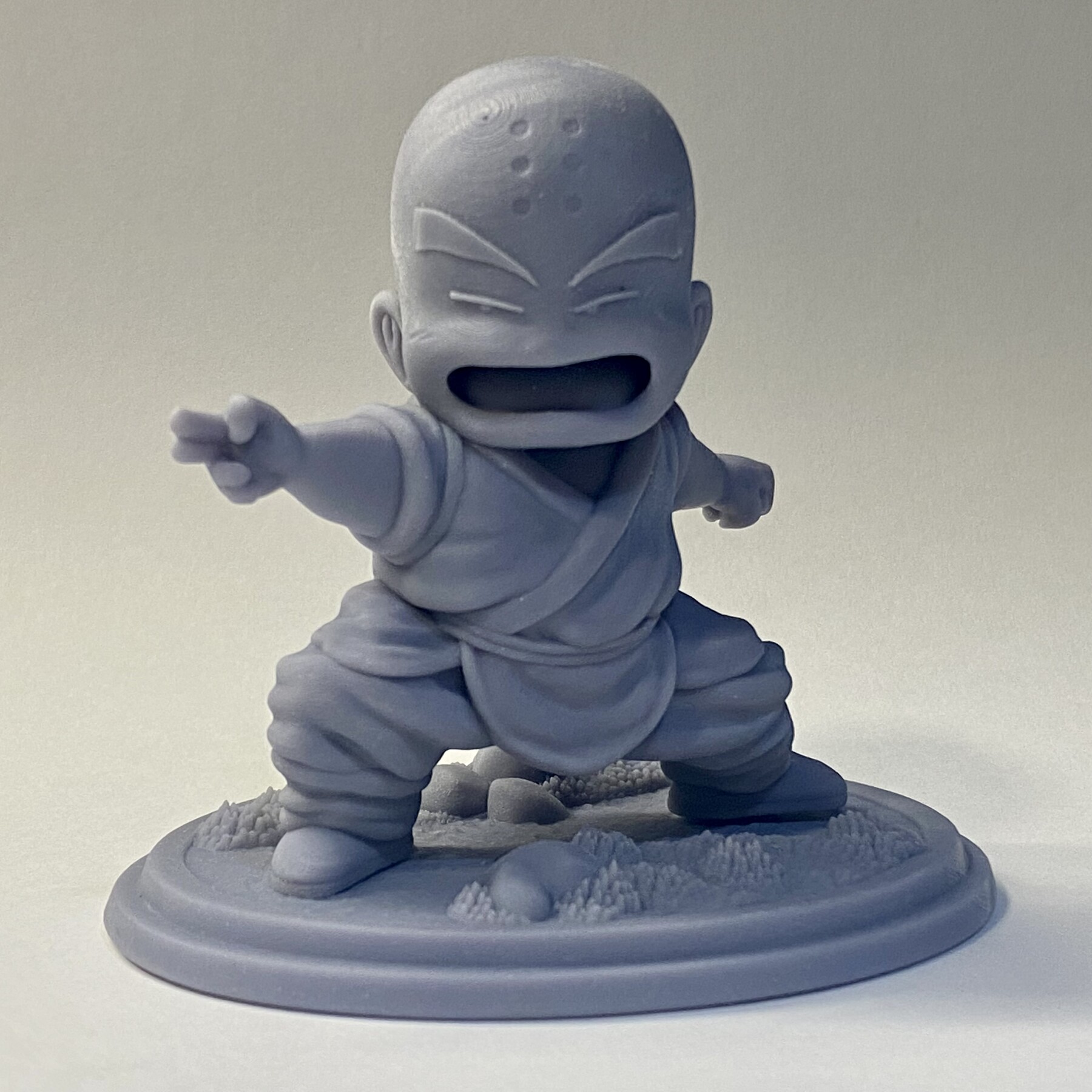 ArtStation - Krillin Sculpture | Resources