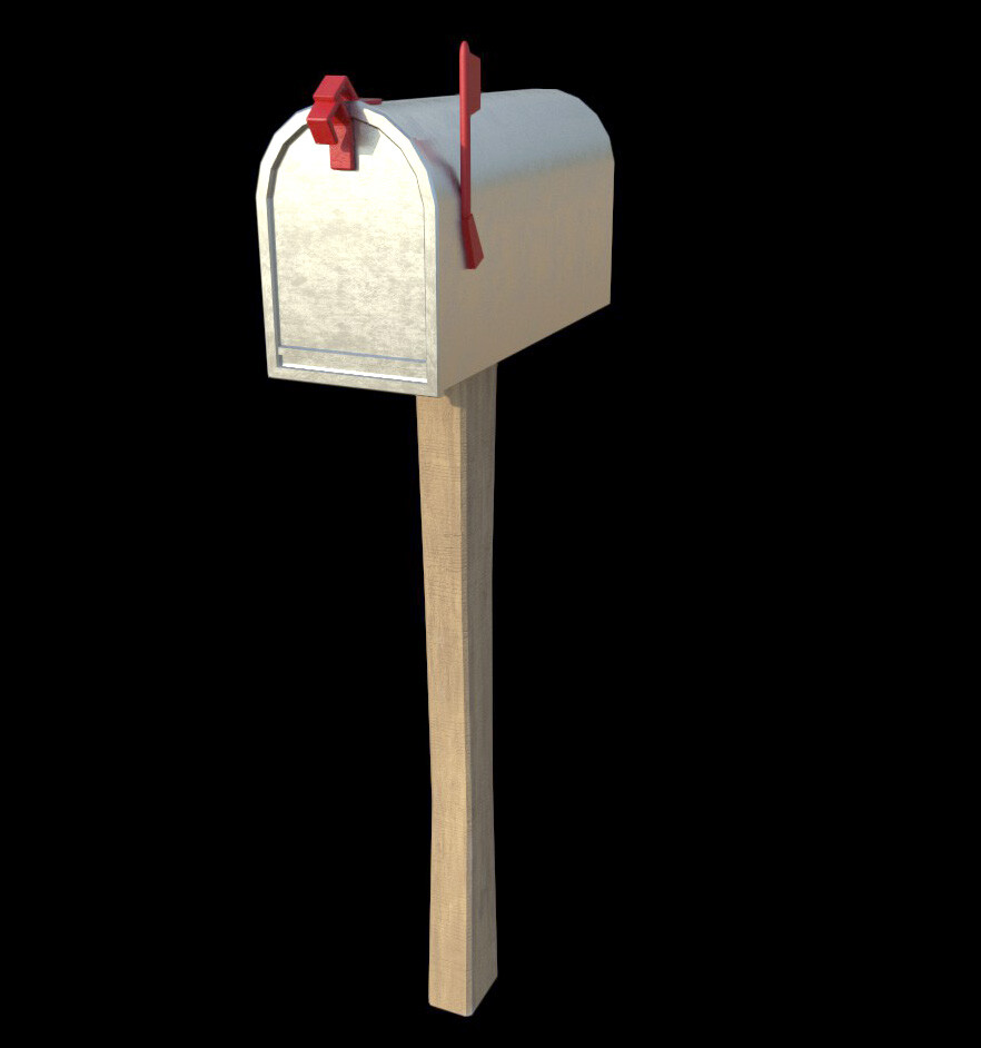 ArtStation - Mailbox - PBR - Textured | Game Assets