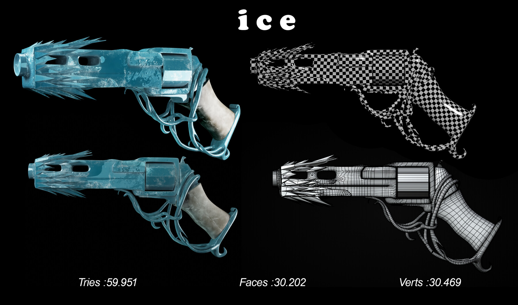 ArtStation - guns VOl- 02 | Game Assets