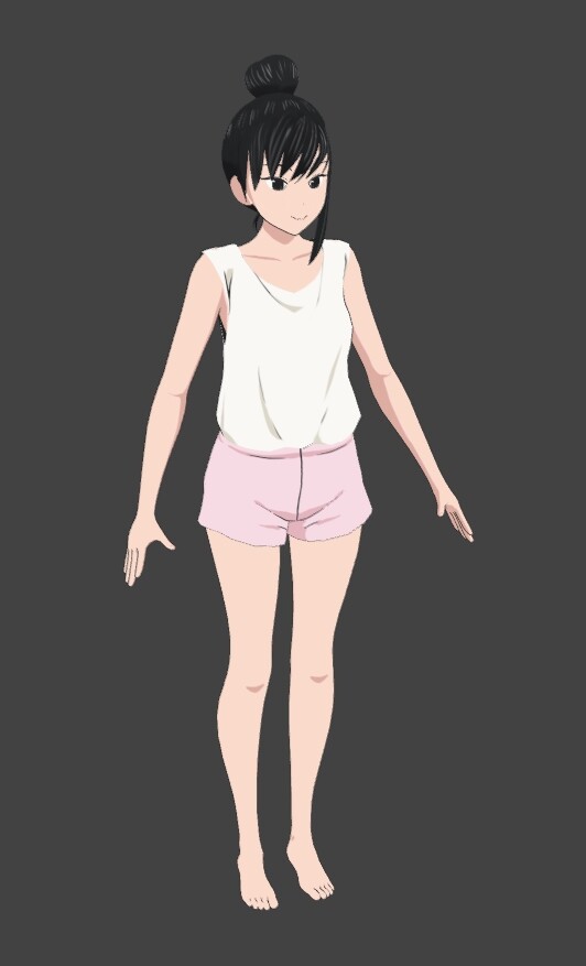 ArtStation - Anime Girl | Game Assets