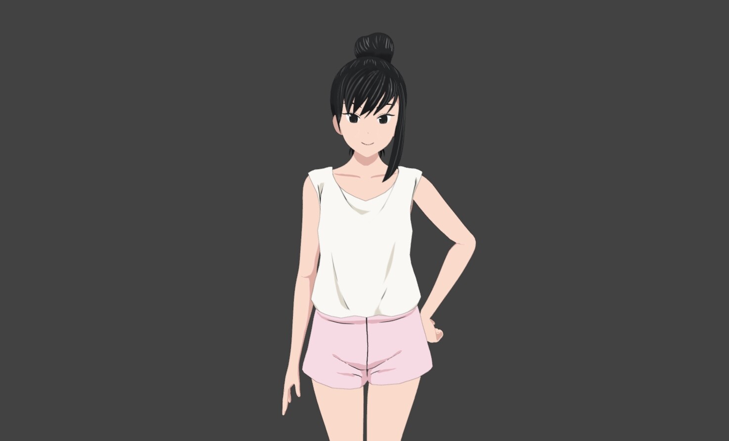 ArtStation - Anime Girl | Game Assets