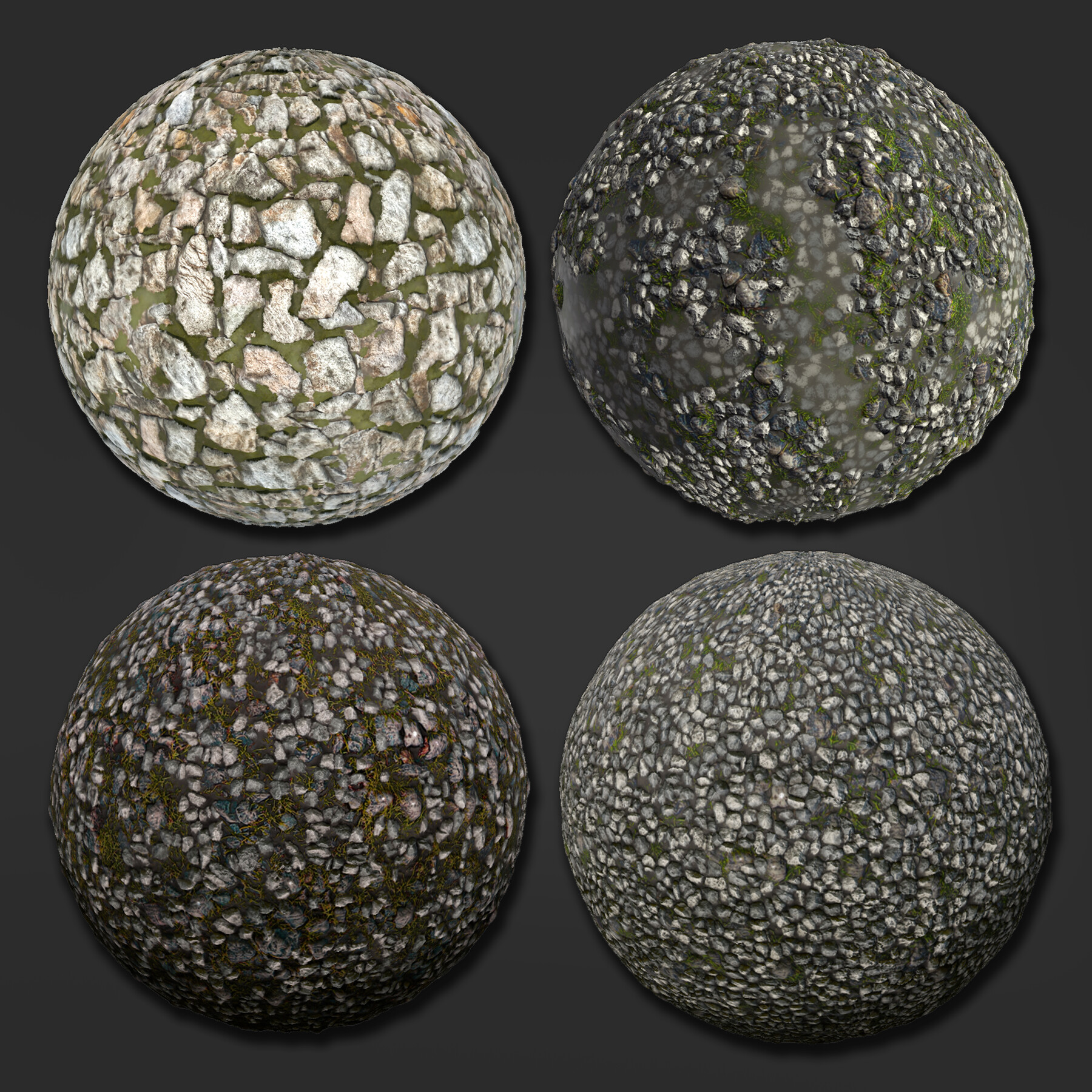 ArtStation - Ground Materials Vol. 1 | Game Assets