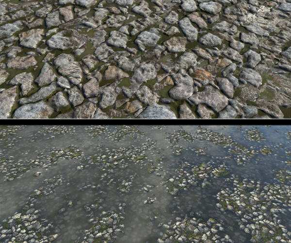 ArtStation - Ground Materials Vol. 1 | Game Assets