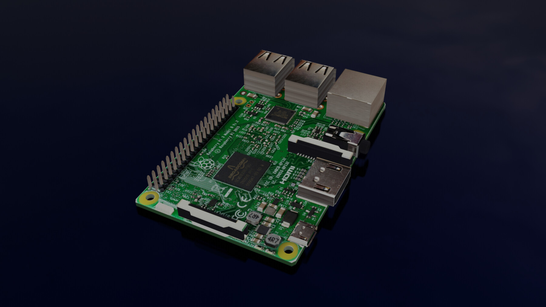 ArtStation - RASPBERRY PI LOW POLY GAME READY | Resources