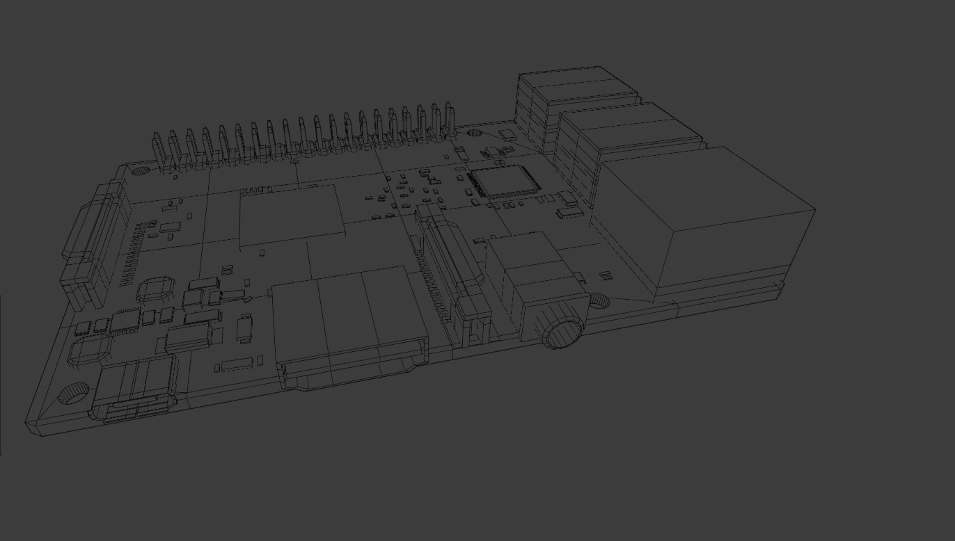 ArtStation - RASPBERRY PI LOW POLY GAME READY | Resources