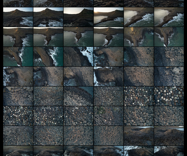 ArtStation - BASALT CAUSEWAY PACK | Resources