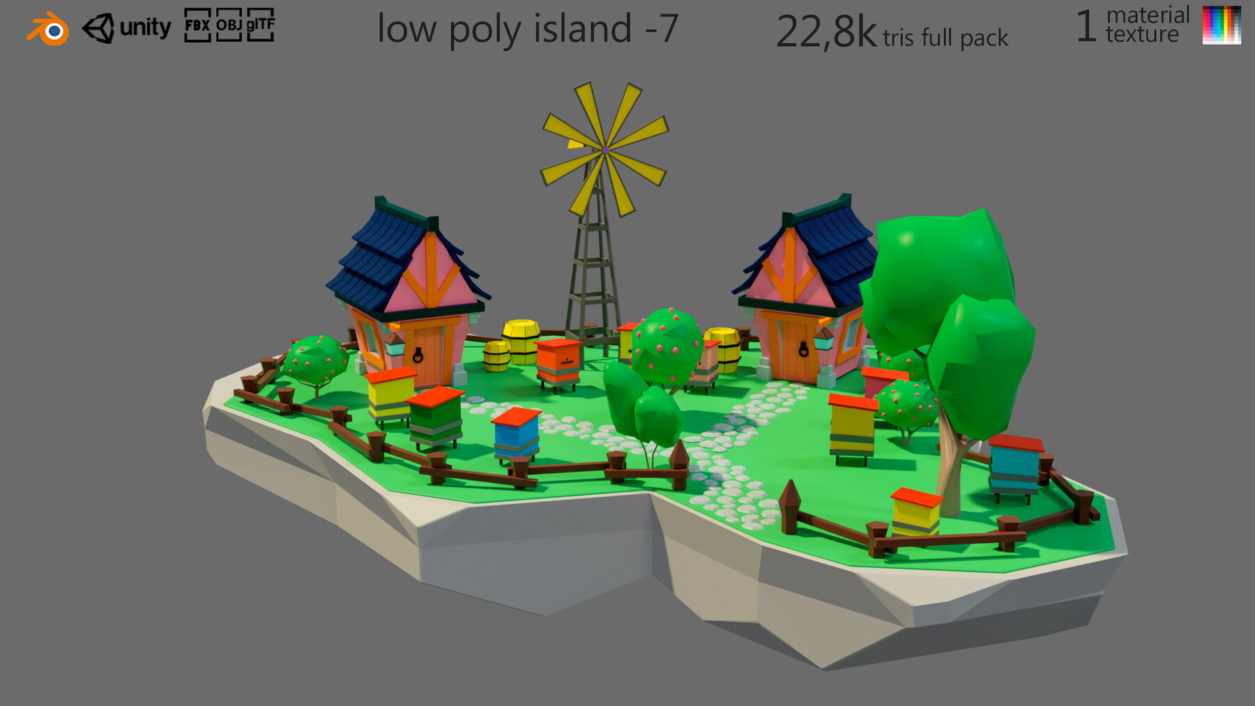 ArtStation - island 7 | Game Assets