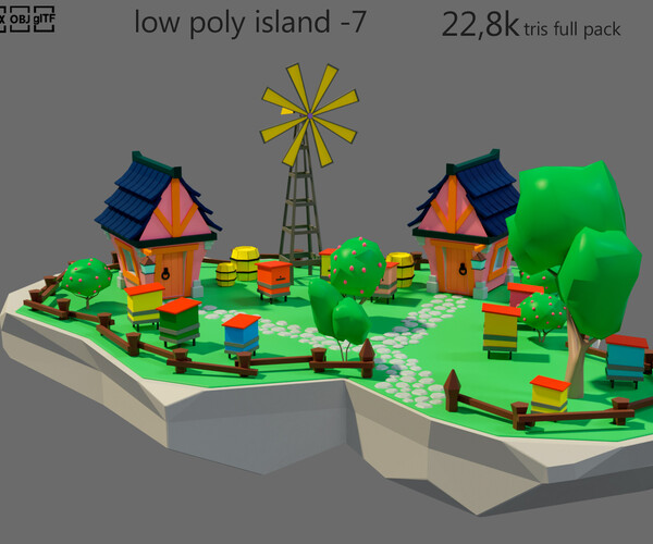 ArtStation - island 7 | Game Assets