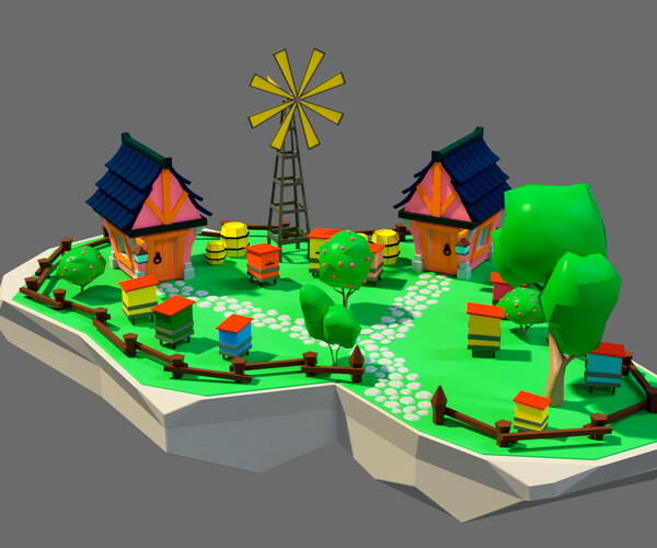 ArtStation - island 7 | Game Assets