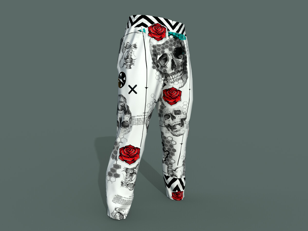 ArtStation - Cyberpunk_pants | Game Assets