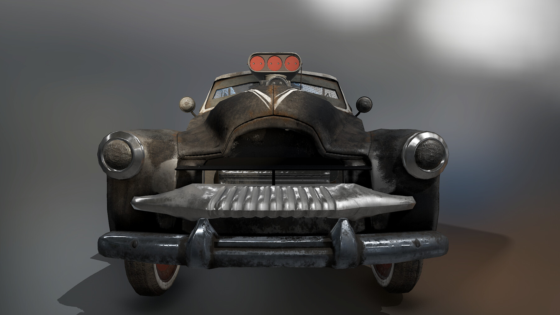 ArtStation - Car post-apocalypse the Judgement da1 | Game Assets