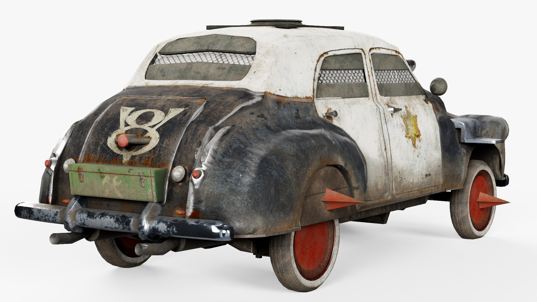 ArtStation - Car post-apocalypse the Judgement da1 | Game Assets