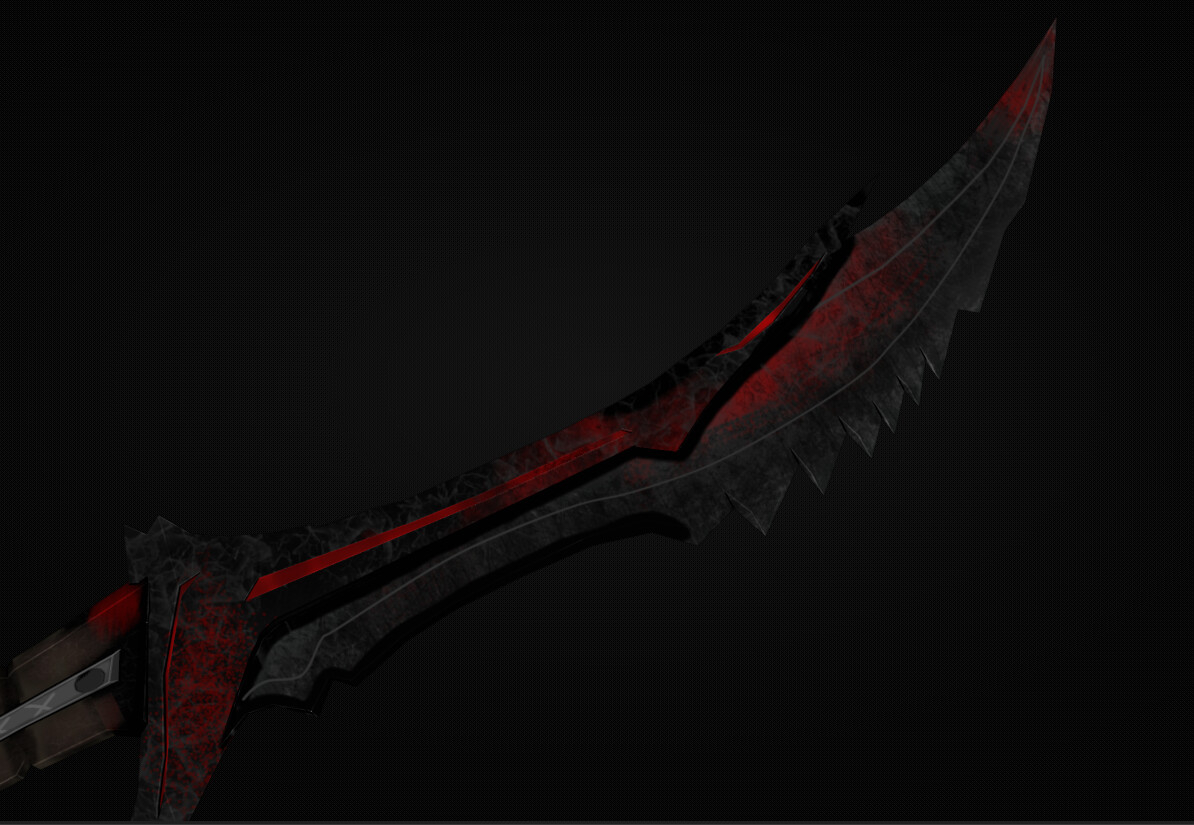 ArtStation - Deadric Dagger - Skyrim | Game Assets