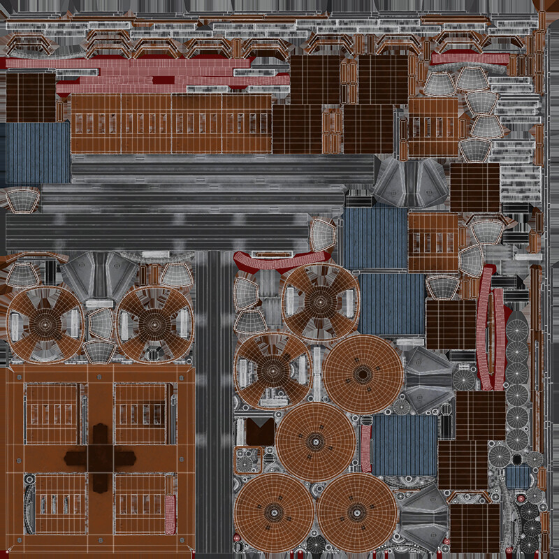 ArtStation - Sci Fi Communications Tower | Game Assets