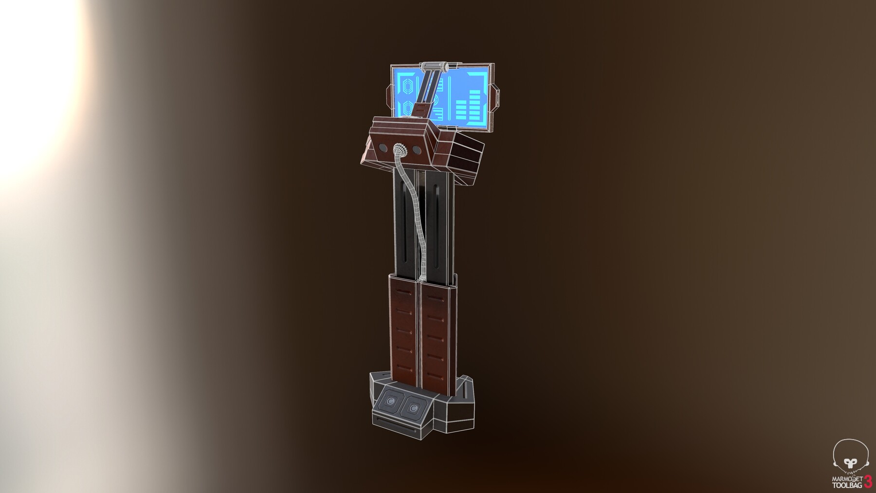 ArtStation - Scifi computer | Game Assets