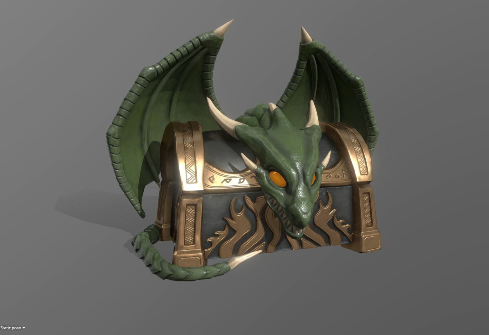 ArtStation - The Dragon Chest | Game Assets