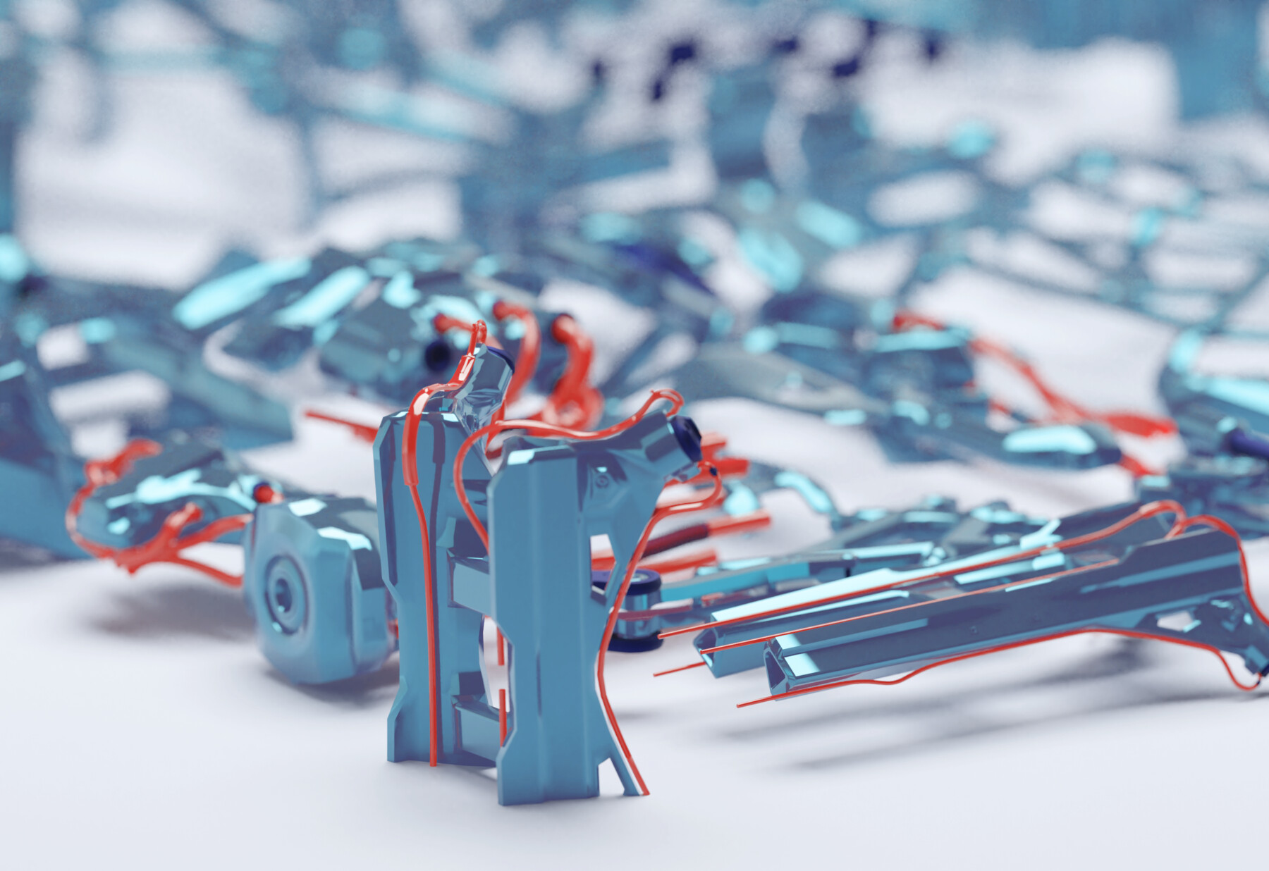 ArtStation - MECH KITBASH: LIGHTWEIGHT FRAME SYSTEM - SPECTRE Kitbash ...