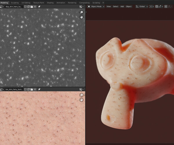 Artstation Realistic Skin Shader For Blender Eevee Resources