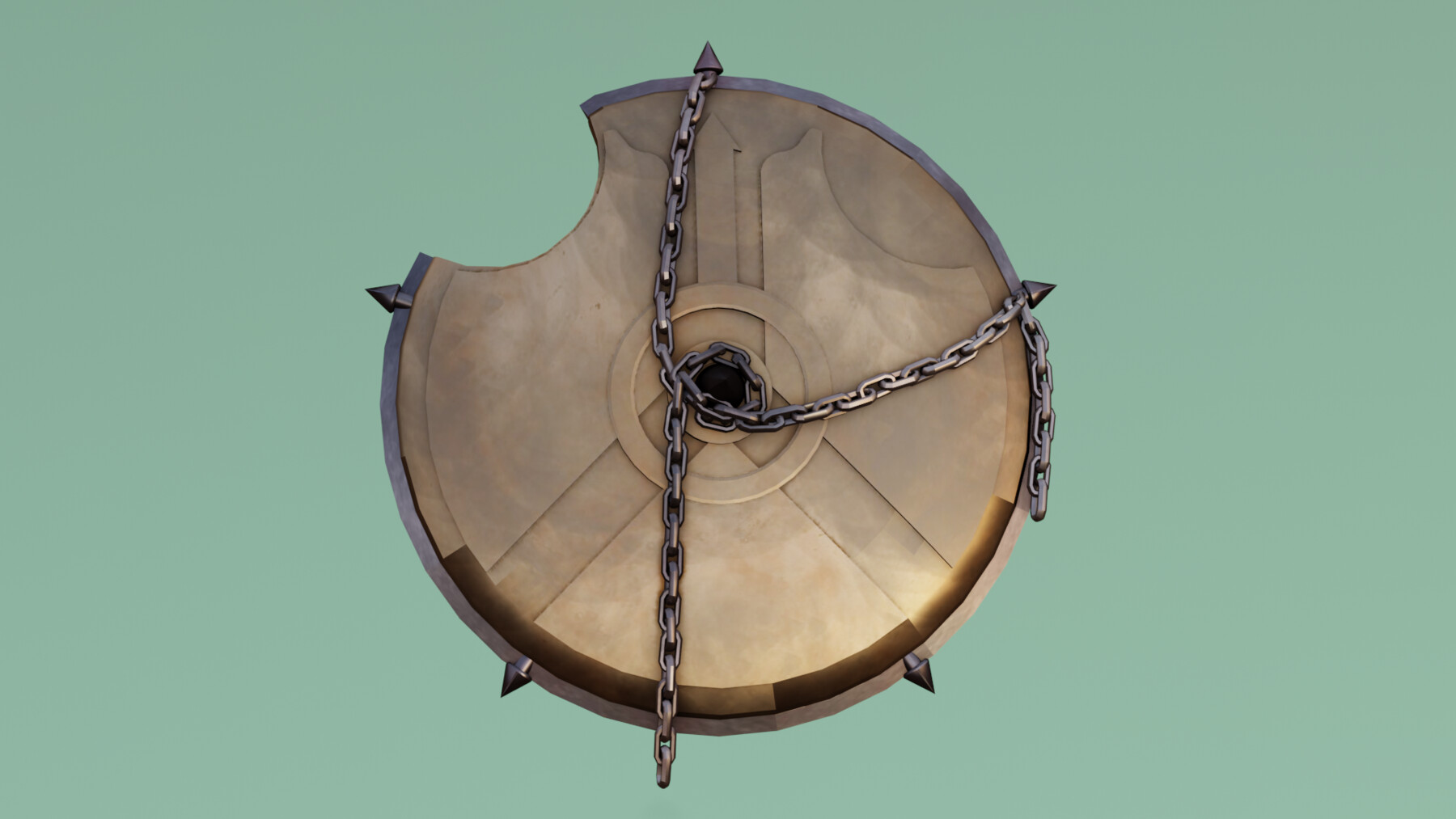 ArtStation - SHIELD GAME READY 3D MODEL | Game Assets