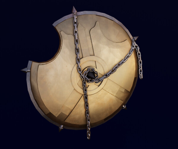 ArtStation - SHIELD GAME READY 3D MODEL | Game Assets